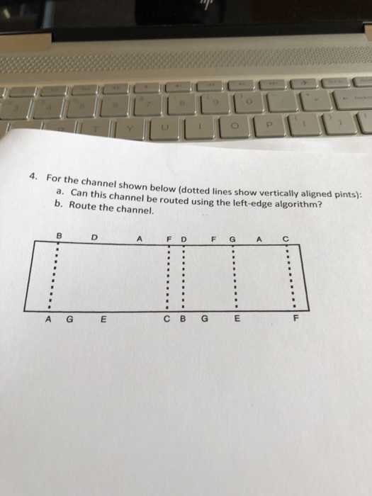 For the channel shown below (dotted lines show | Chegg.com