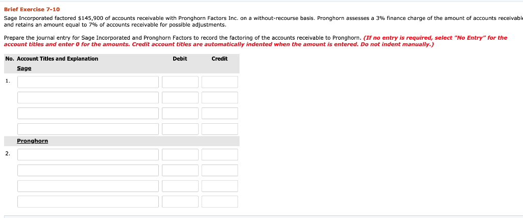Solved Brief Exercise 7-10 Sage Incorporated factored | Chegg.com