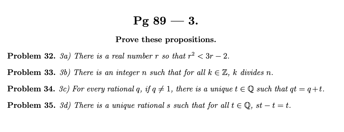 Solved Please Provide proofs for the questions below! (if | Chegg.com