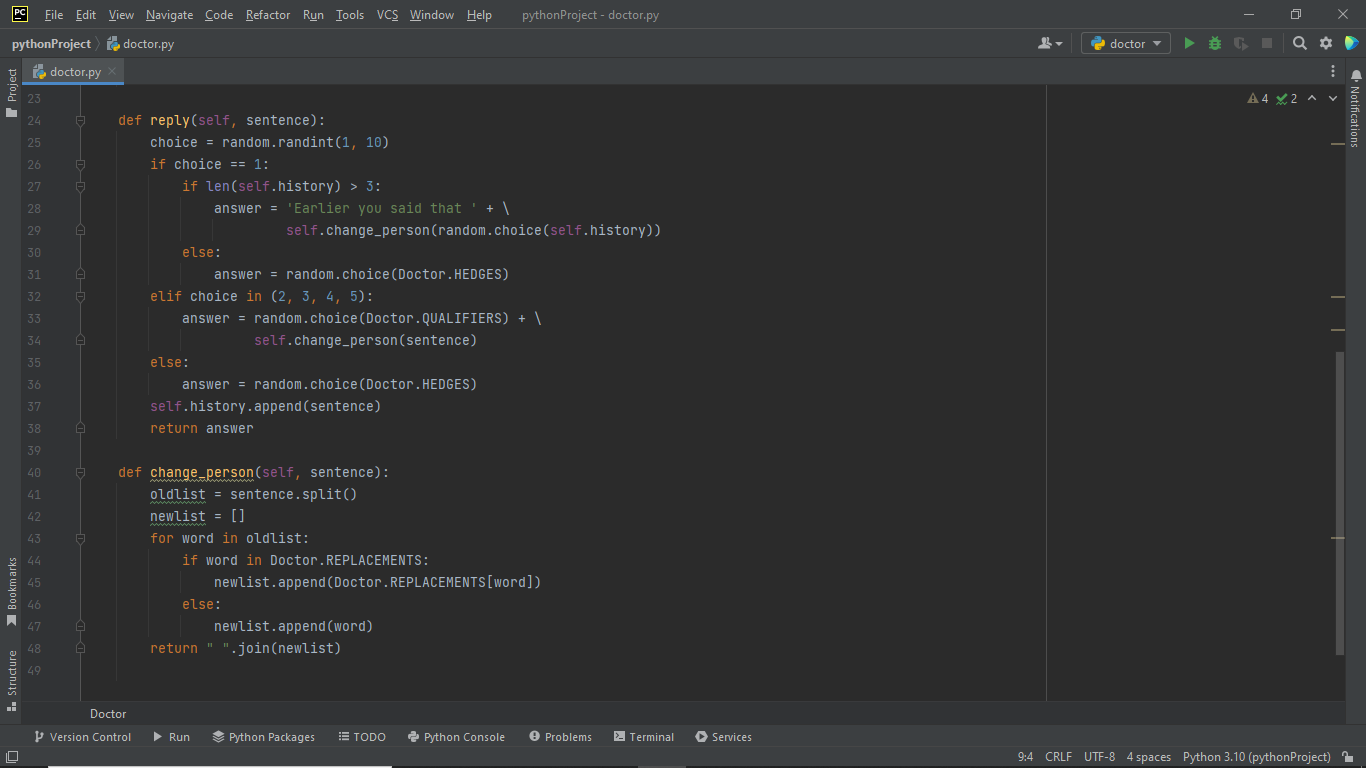 Solved A Doctor object is now associated with a | Chegg.com