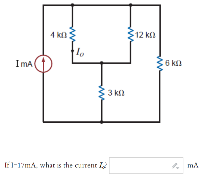 I=17 mA, | Chegg.com