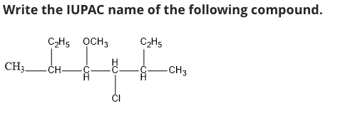Solved Write the IUPAC name of the following compound. C2H5 | Chegg.com