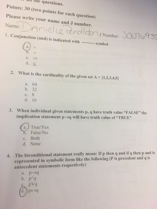 Solved 11. Write Truth table for B statements) (pq) Truth | Chegg.com