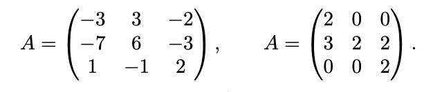 Solved Determine the Jordan canonical form of the following | Chegg.com