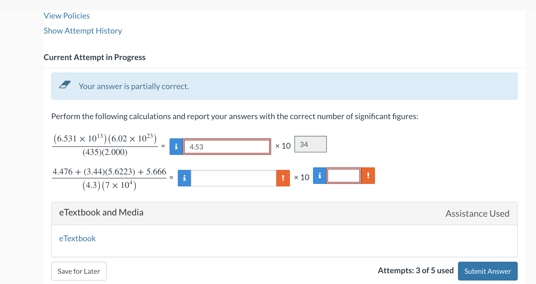 Solved Show Attempt HistoryCurrent Attempt in ProgressYour | Chegg.com