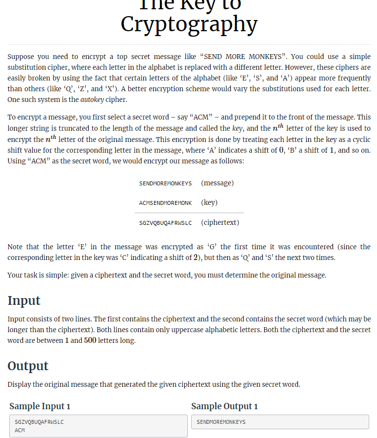 Solved llie hey to Cryptography Suppose you need to encrypt | Chegg.com