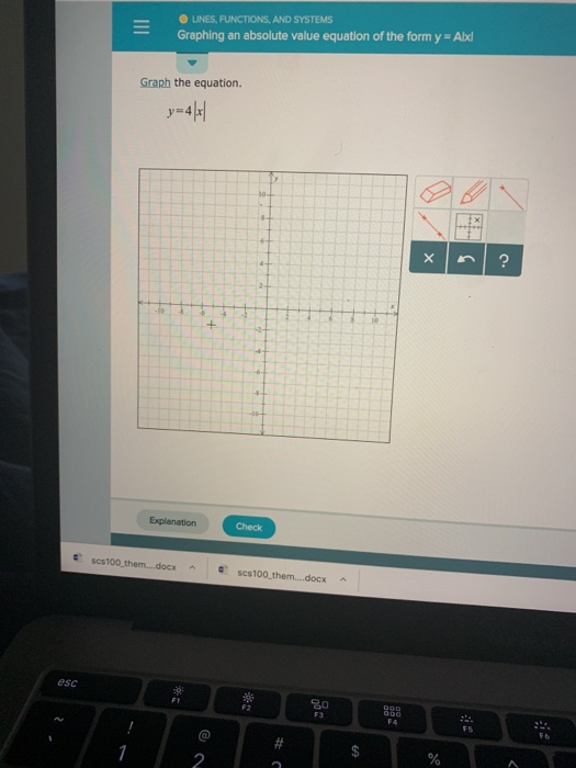Solved LINES, FUNCTIONS, AND SYSTEMS Graphing an absolute | Chegg.com Solved LINES, FUNCTIONS, AND SYSTEMS Graphing an absolute | Chegg.com