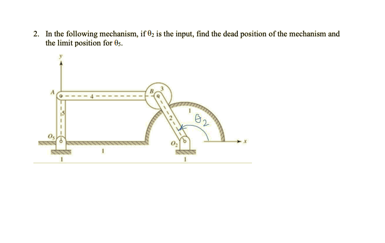Solved 2. In the following mechanism, if 02 is the input, | Chegg.com