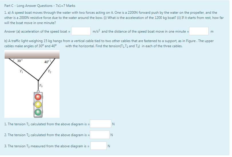 Solved Part C - Long Answer Questions - 7x1=7 Marks 1. a) A | Chegg.com