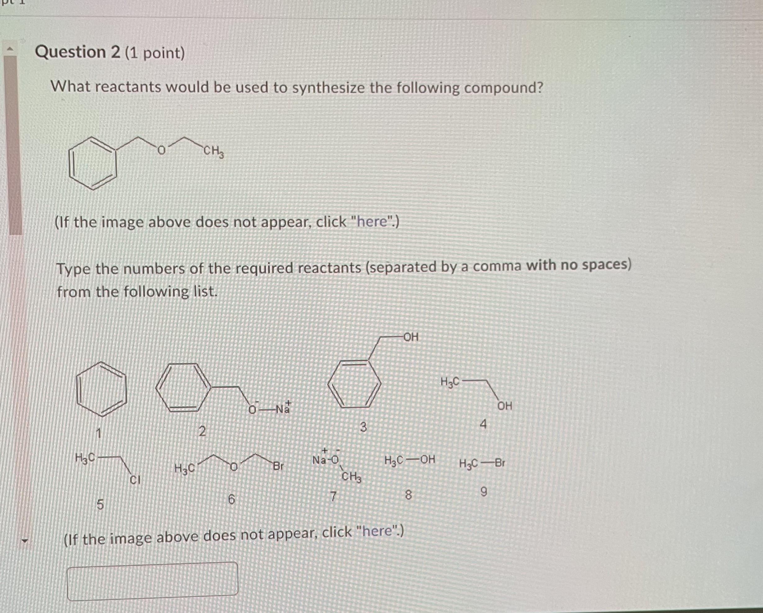 What reactants would be used to synthesize the | Chegg.com