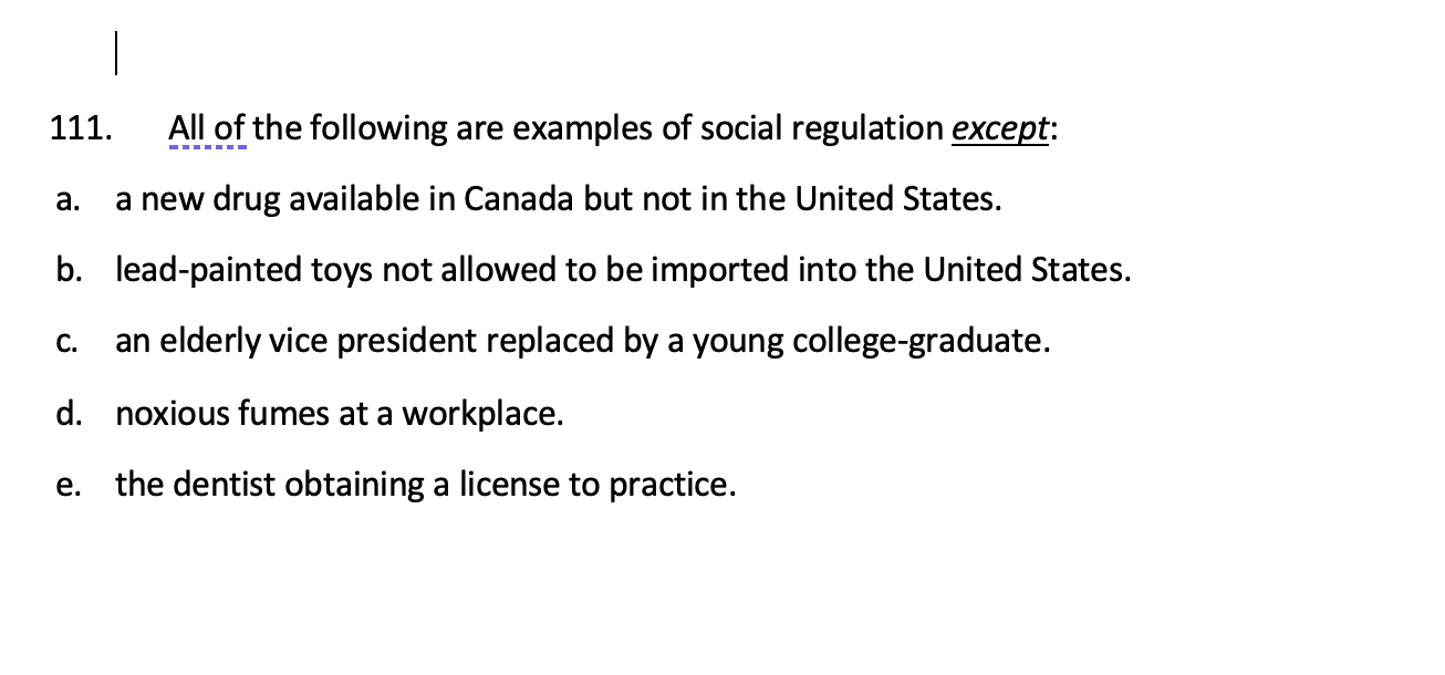 Solved 111. All of the following are examples of social | Chegg.com