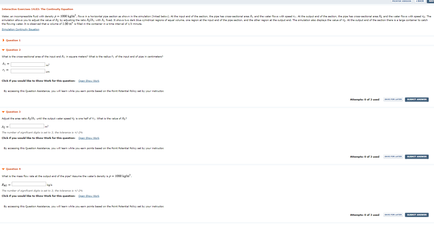 Solved PRINTER VERSION BACK NEX Interactive Exercises 14.03: | Chegg.com