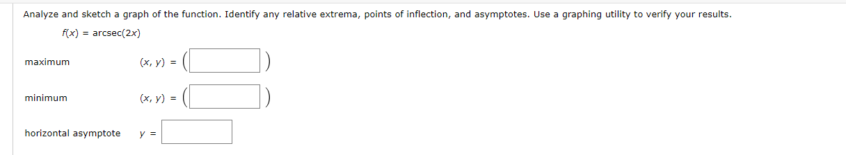Solved Analyze and sketch a graph of the function. Identify | Chegg.com