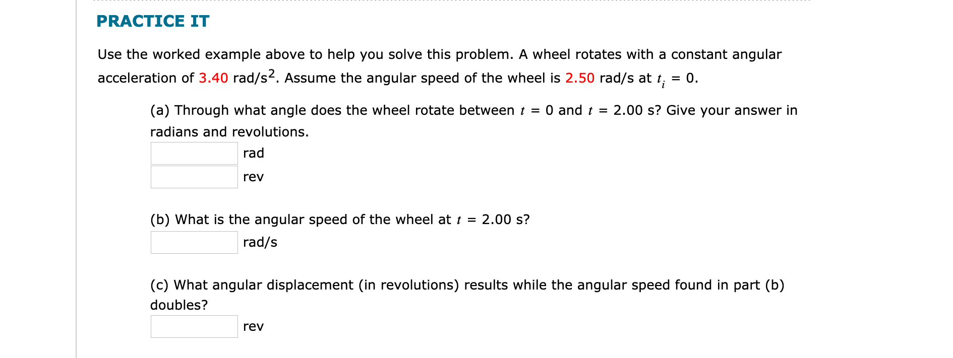 Solved PRACTICE IT Use the worked example above to help you | Chegg.com