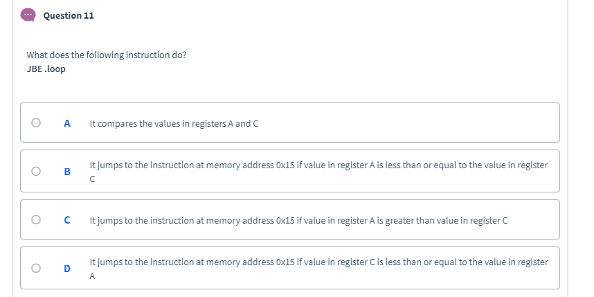 Solved https://schweigi.github.io/assembler-simulator/ | Chegg.com