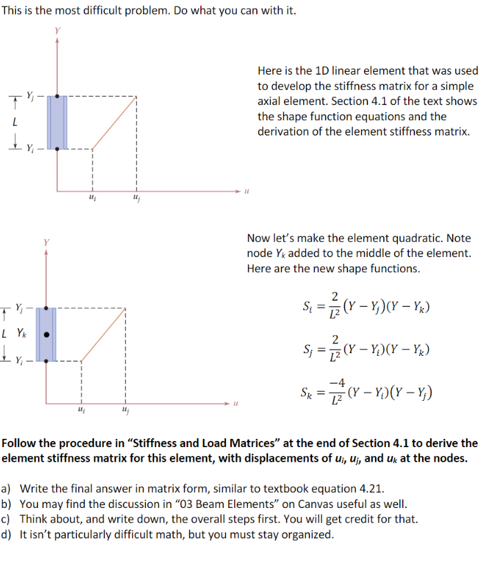 Solved This is the most difficult problem. Do what you can | Chegg.com