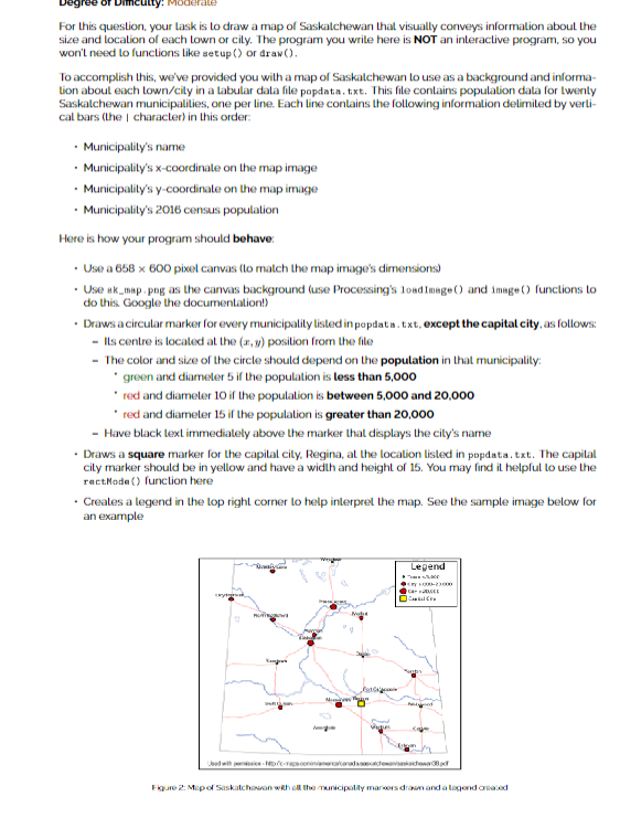 Solved Write the code on processing in python. DO NOT use | Chegg.com