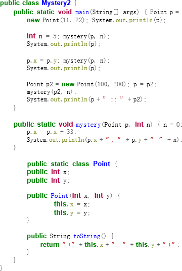 Solved Question:- -What is the output of these programs and | Chegg.com