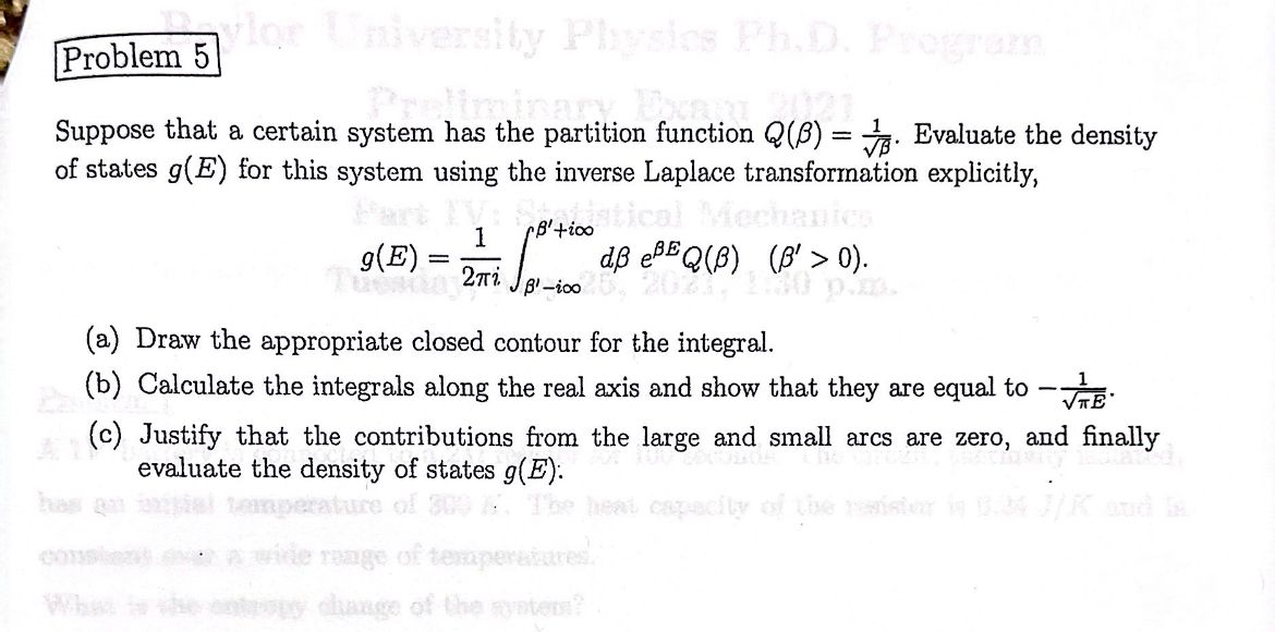 Suppose that a certain system has the partition | Chegg.com