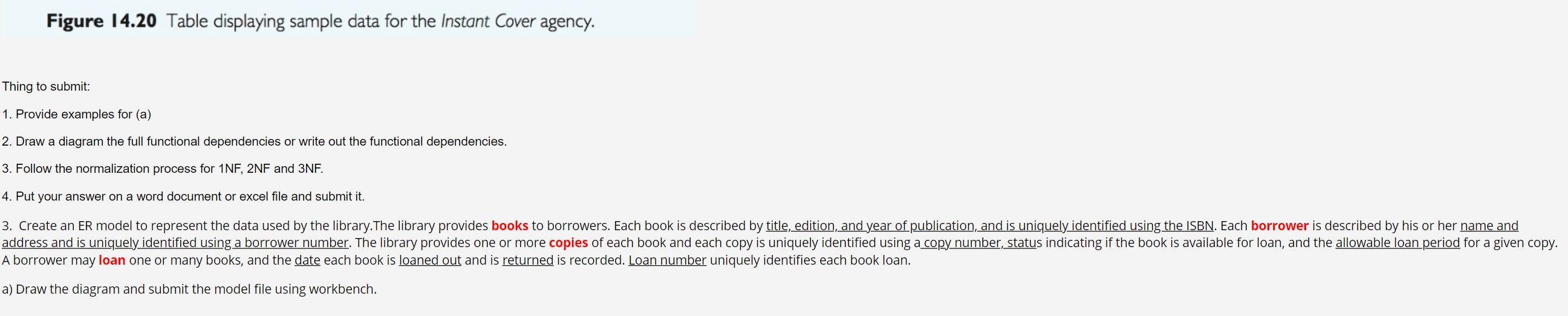 Solved HW2: E-R and Normalization (Due Date 09/26/2021). 1. | Chegg.com