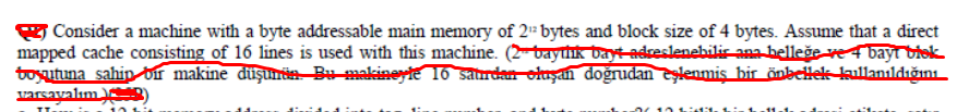 Solved Consider a machine with a byte addressable main | Chegg.com