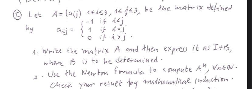 Solved Let A=(aij)1≤i≤3,1⩽j⩽3, be the matrix defined by | Chegg.com