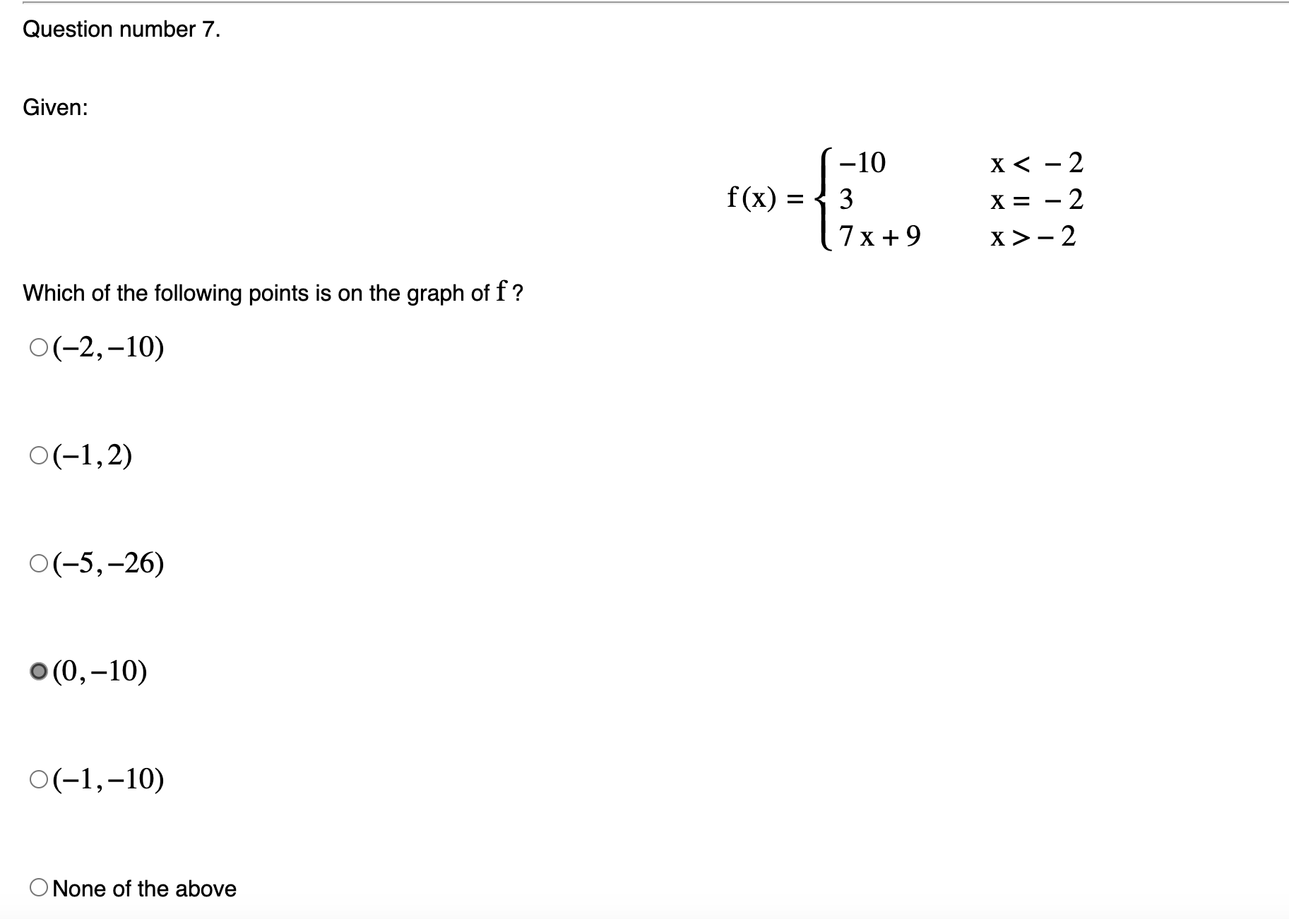 Solved Question number 7. Given: | Chegg.com Solved Question number 7. Given: | Chegg.com