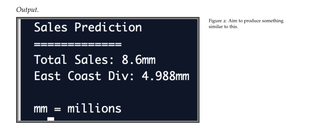 Solved Problem. Figure 1: p.74, Programming Challenge #2 2. | Chegg.com