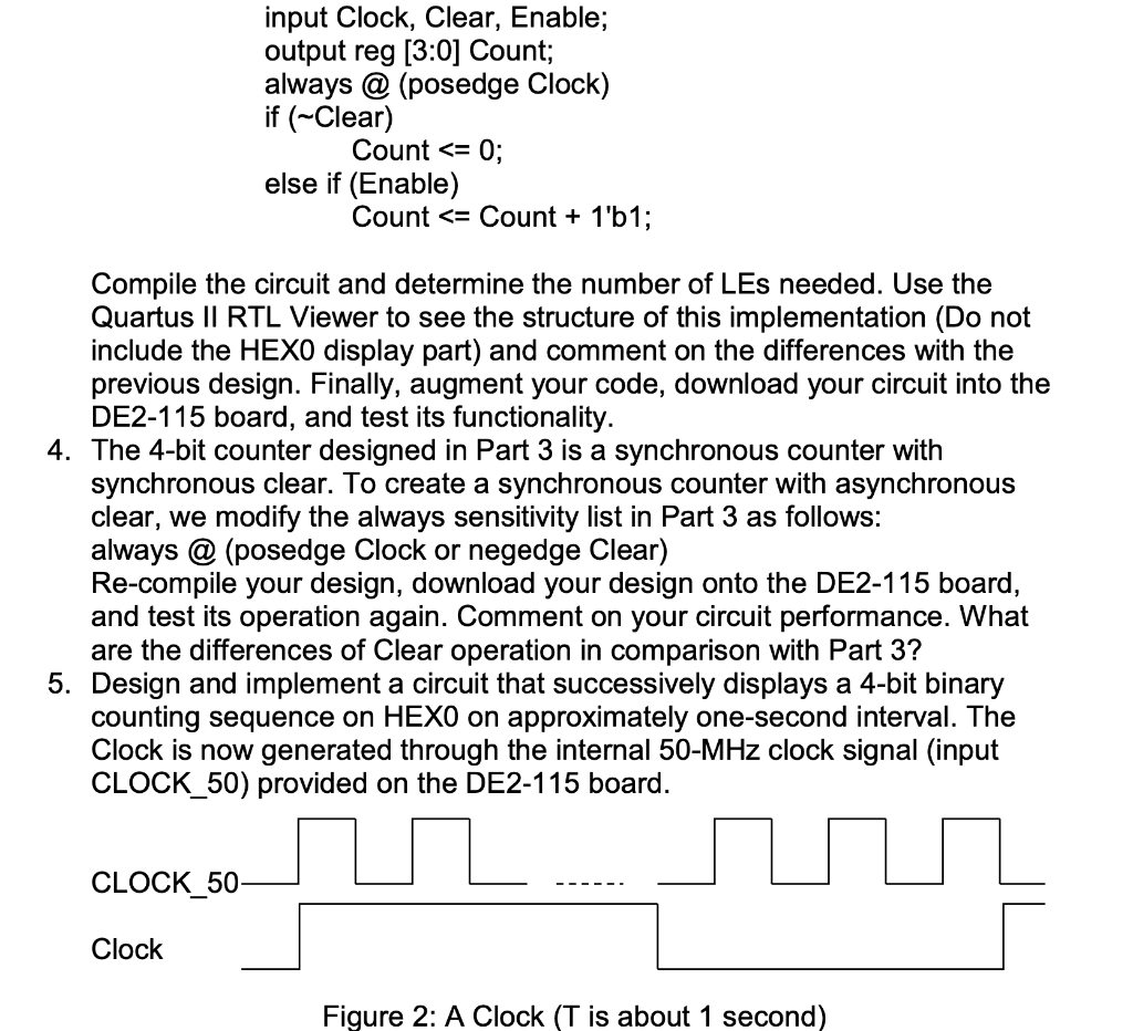 Pre Lab Preparation 1 Design A Verilog Module That
