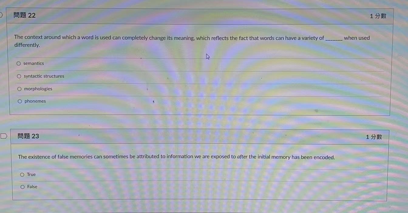 Solved 1分數 問題18 "Ya seen one, ya seen 'em all" is a saying | Chegg.com