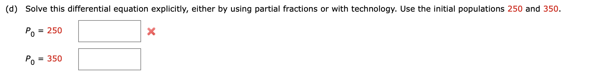 Solved Consider The Following Modification Of The Logistic