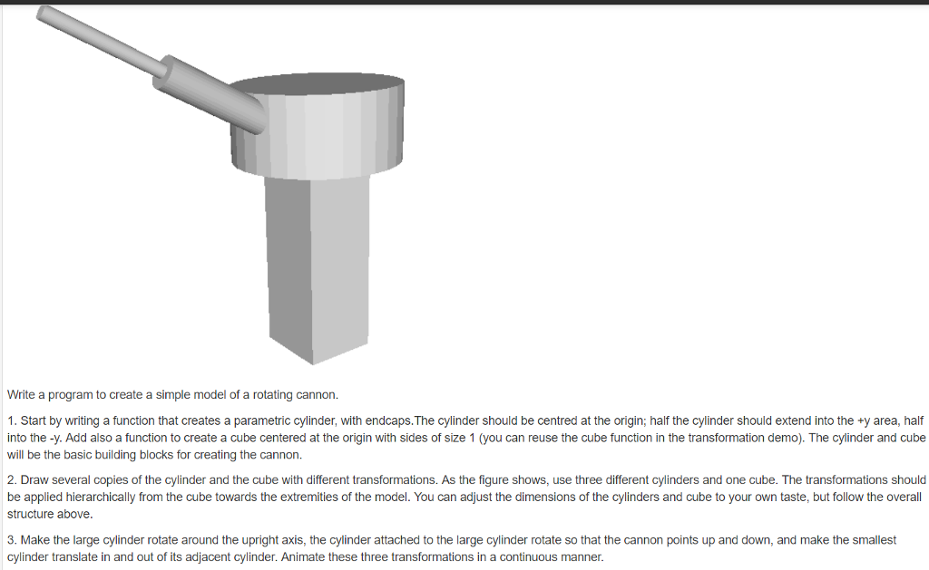 How to draw a 3D parametric cylinder (Question1) base | Chegg.com