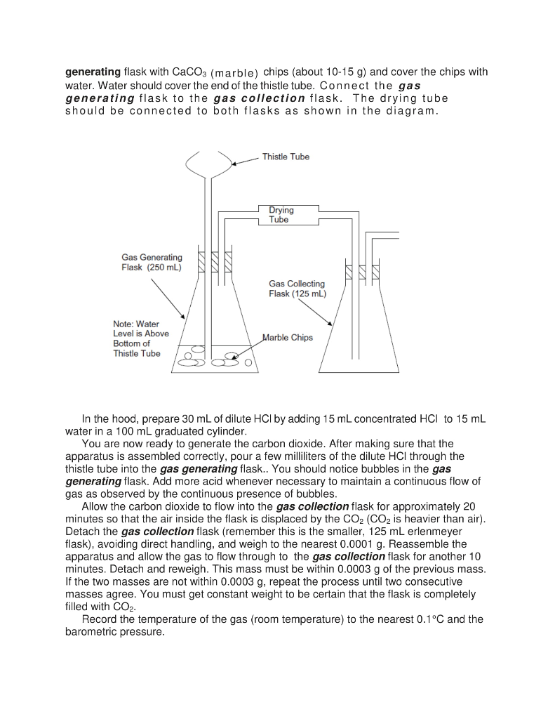 Is it important to use dry flask in this experiment? | Chegg.com