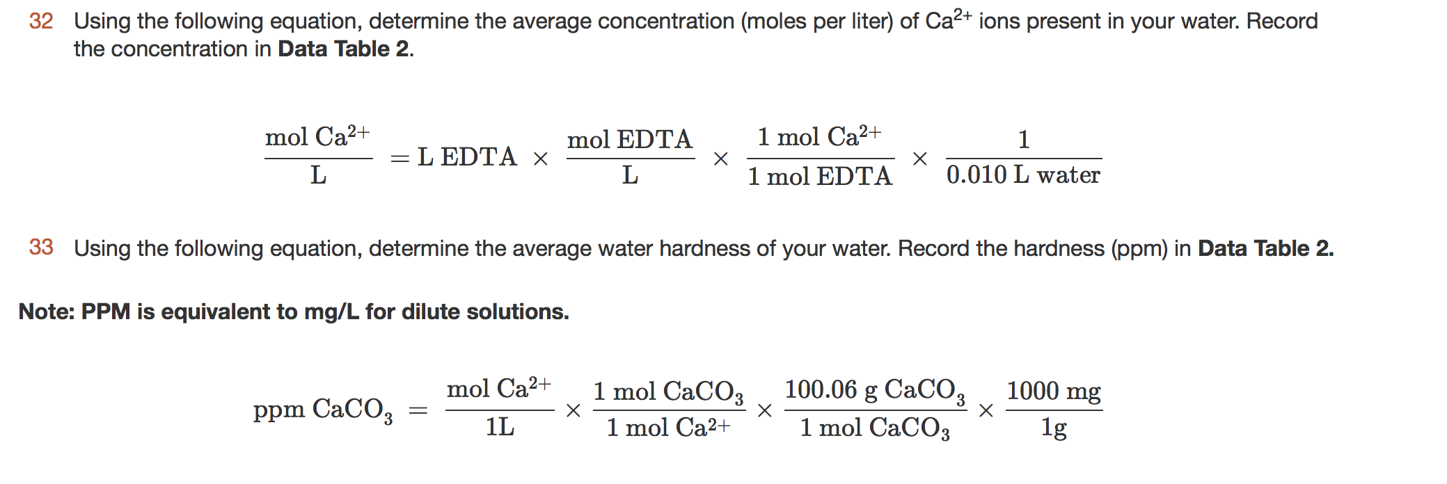 Solved Trial Initial EDTA Volume (mL) Final EDTA Volume (mL) | Chegg.com