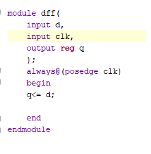 Solved Write a Verilog module to convert a D flip-flop to a | Chegg.com