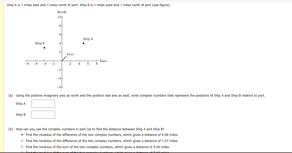 Solved Find the sum of the complex numbers in the complex | Chegg.com