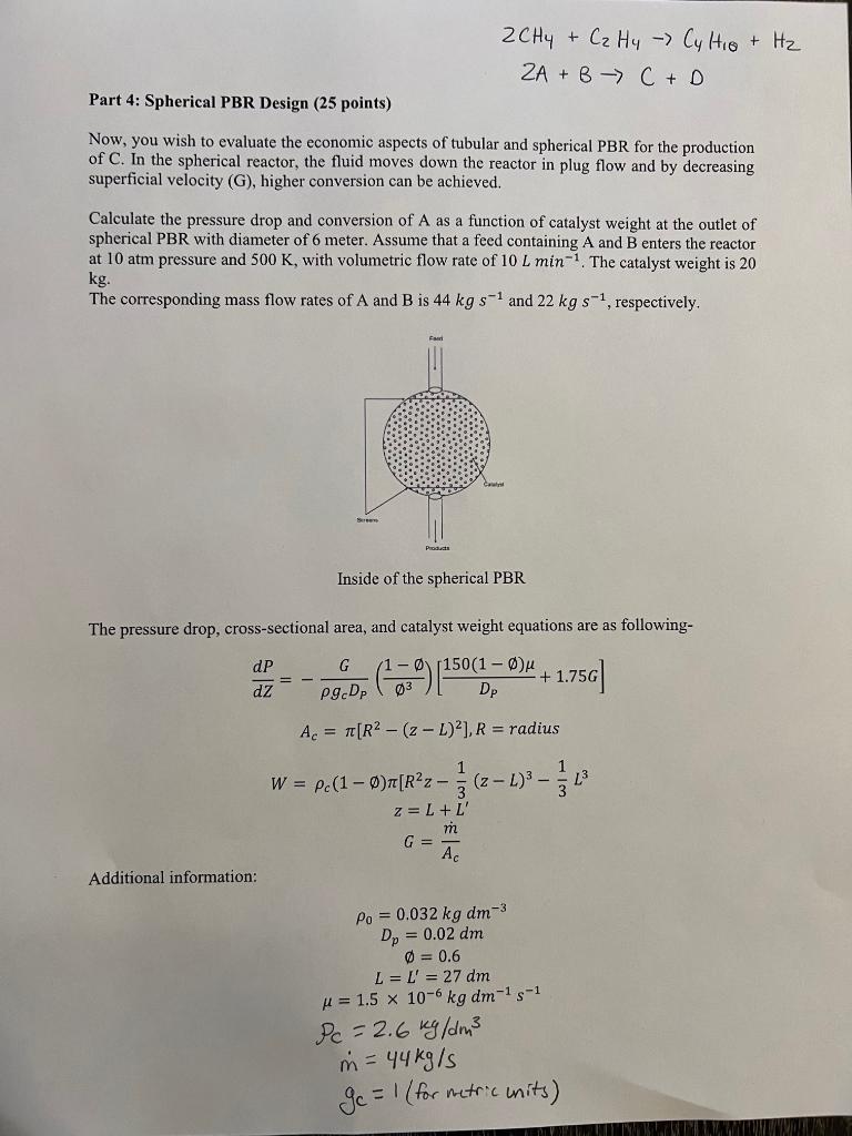 Part 4: Spherical PBR Design (25 points) Now, you | Chegg.com