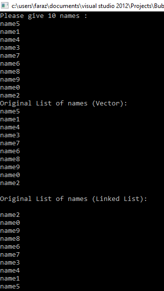 C Program Visual Studios Topic Used 5 Times Demonstrate Data Structure ...