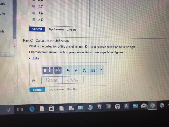 Solved Homework4 Elastic Deformation of an Axially Loaded | Chegg.com Solved Homework4 Elastic Deformation of an Axially Loaded | Chegg.com