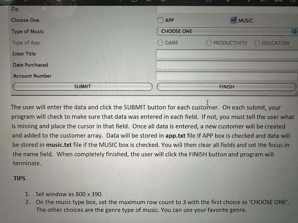 You will need to write code for Main class, | Chegg.com