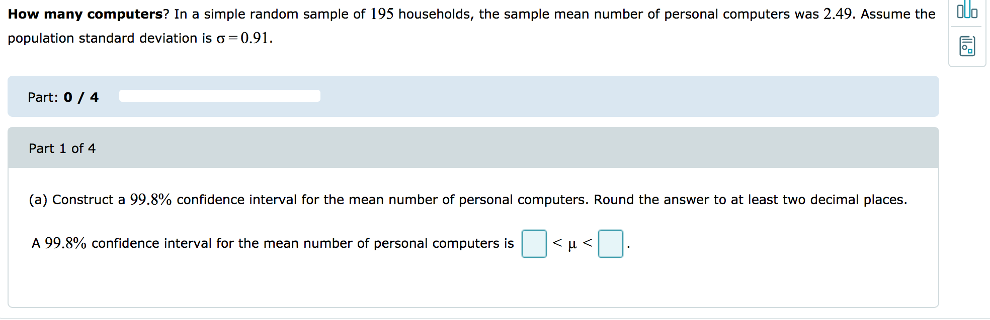 Solved صلاح How Many Computers In A Simple Random Sample Of 