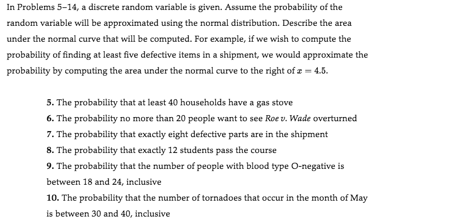 Solved In Problems 5-14, a discrete random variable is | Chegg.com