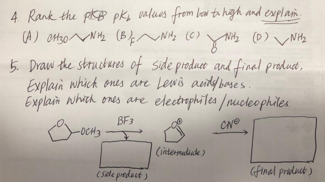 Solved 4. Rank the PKB pkb values from low to high and | Chegg.com