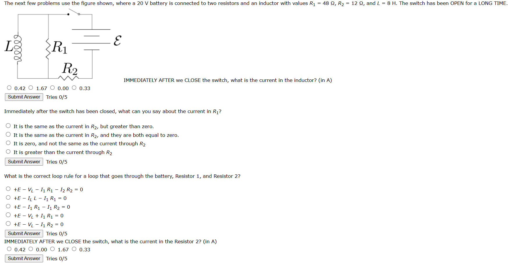 Solved The next few problems use the figure shown, where a | Chegg.com