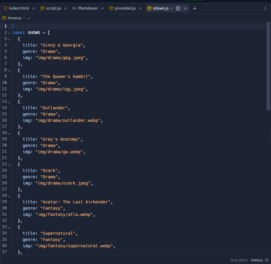 script.js > f chooseRandomGenre > ... /* This is | Chegg.com