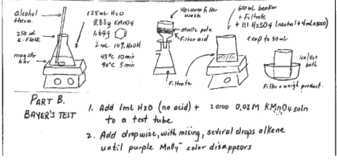 Solved Write a balanced redox equation for Part B (Bayer’s | Chegg.com
