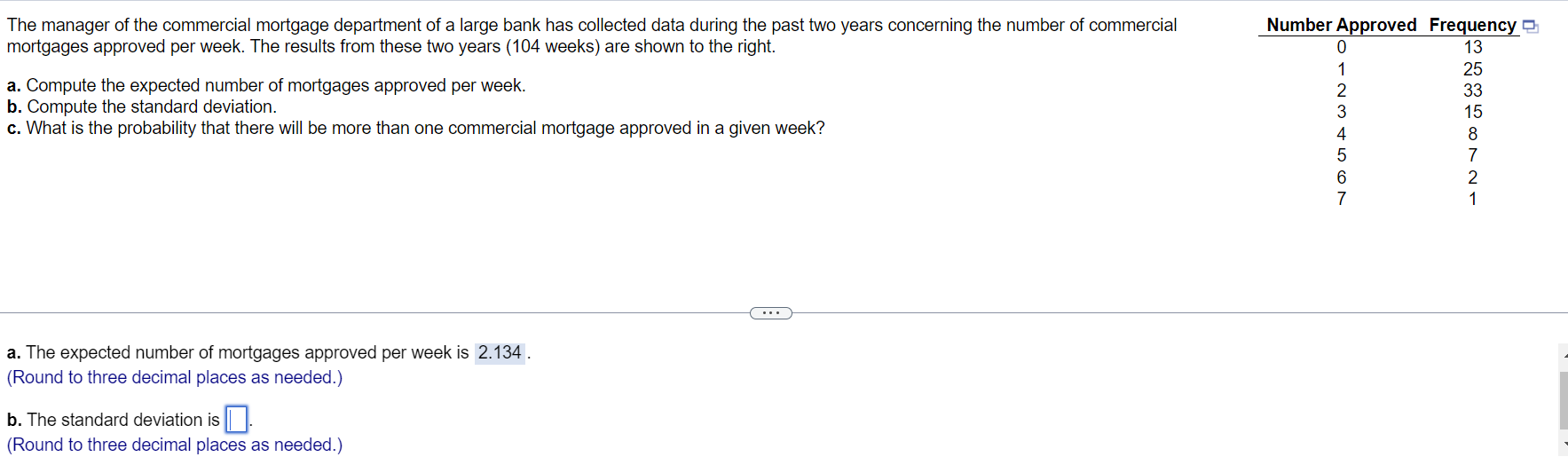 Solved I need help completing Parts B & C of this question. | Chegg.com