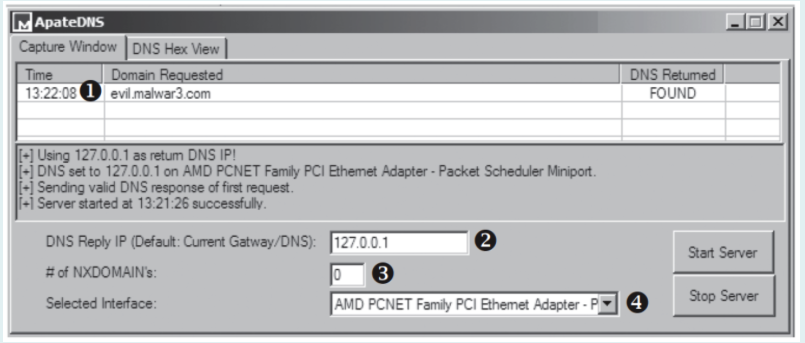 Solved Using the ApateDNS tool, we can change the DNS relay | Chegg.com