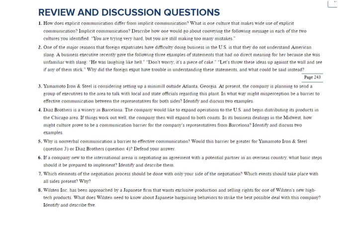 Solved RQs, Chapter Review Questions are at the end of the | Chegg.com