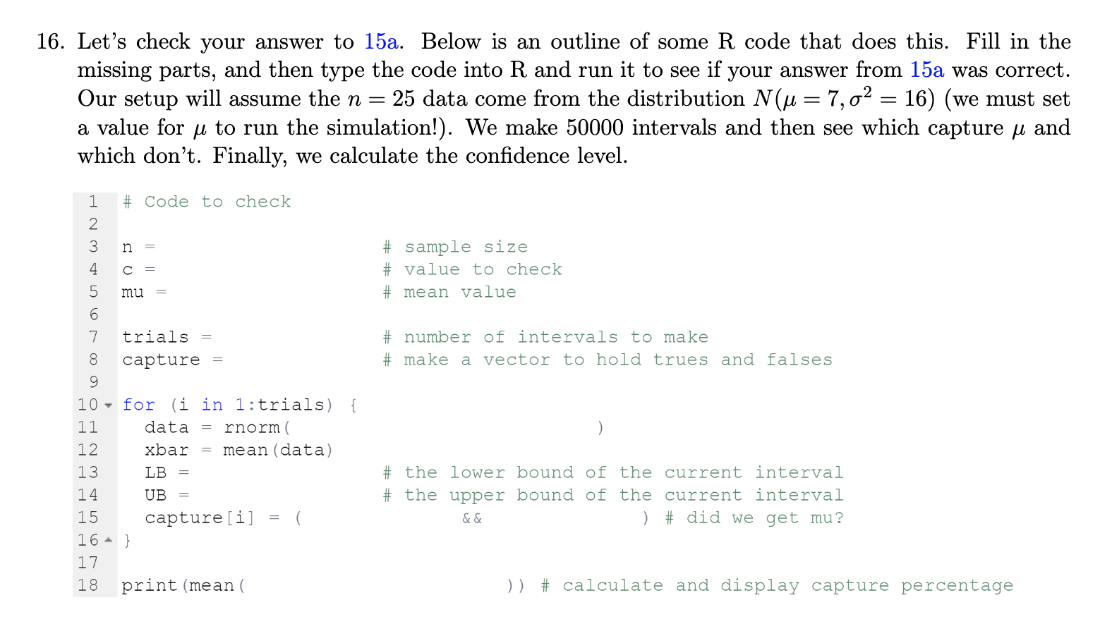 Solved Let's check your answer to 15a. Below is an outline | Chegg.com